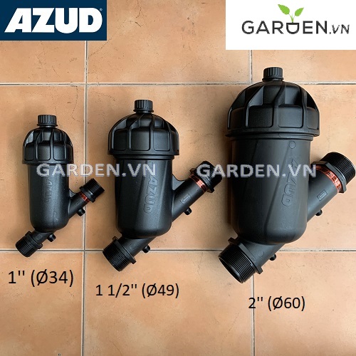 Bộ lọc đĩa AGL Azud (17Q01BA8): 30 m3/h, 100 micron, 2'' | Garden.vn