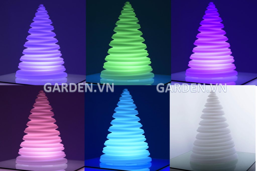 Đèn LED trang trí hình cây thông | Garden.vn | Đèn trang trí sân vườn